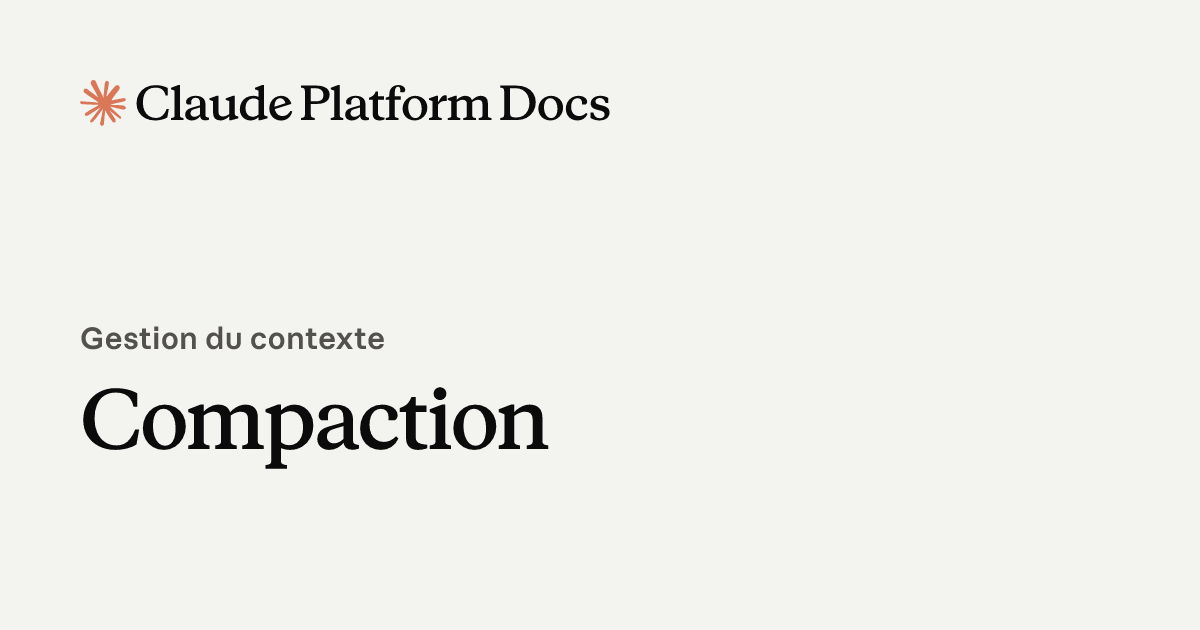 Compaction - Claude API Docs